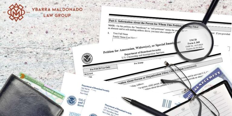 Form I-360, Petition for Amerasian, Widow(er), or Special Immigrant